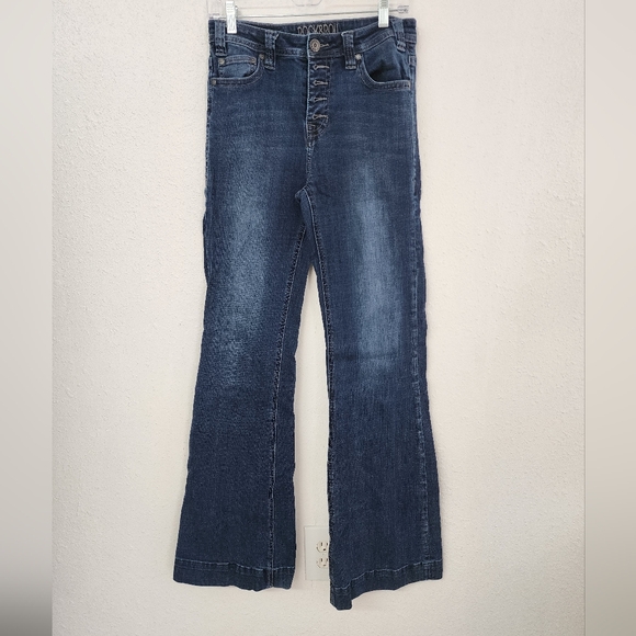 Rock & Roll Cowgirl | Jeans | Rock Roll Cowgirl Button Fly High Rise ...